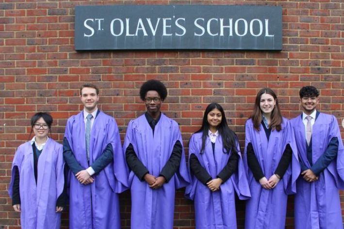 Senior Prefect Team 2023 - 2024 - News - St. Olave's Grammar School