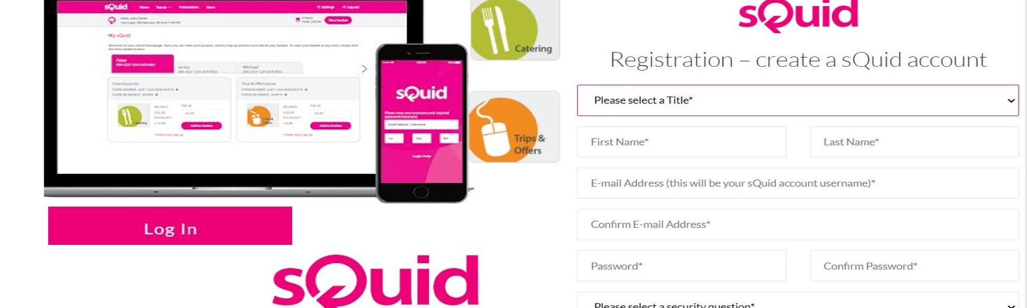 sQuid: Cashless Payment - St. Olave's Grammar School